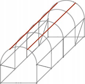 Fóliovník 3x4,5m bílý STANDARD