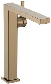 Hansgrohe Tecturis E - Umyvadlová baterie s výpustí Push-Open, CoolStart, EcoSmart, kartáčovaný bronz 73070140