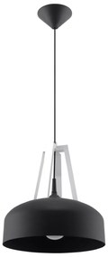 Sollux Lighting Závěsné svítidlo CASCO černá/bílá