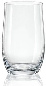 Bohemia Crystal Sklenice na vodu a nealko Angela 380ml (set po 6ks)