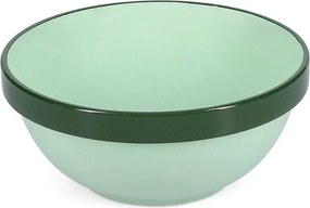Zelená miska z kameniny 710 ml Duo – ONA