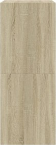 Botník se 2 výklopnými zásuvkami dub sonoma 60 x 42 x 108 cm 3214387