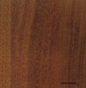 Konferenční stolek owalna Maridex 123/58/60 výprodej Barva: orech-svetly
