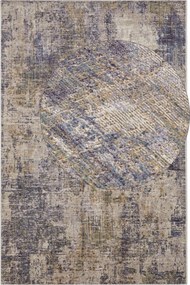 Hanse Home, AKCE: 160x235 cm Kusový koberec Cairo 105586 Gizeh Cream Blue – na ven i na doma, modrá, chodba / předsíň