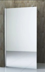 Mexen Kioto sprchová zástěna WALK-IN 8mm, 140x200 cm, sklo efekt zrcadla, 800-140-000-00-50