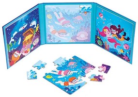 Bino Magnetické puzzle 3v1 mořský svět 61 dílků