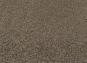 Koberce Breno Metrážový koberec MIRA 44, šíře role 400 cm, Hnědá, Vícebarevné