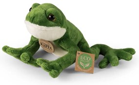 Rappa Plyšová žába 15 cm ECO-FRIENDLY