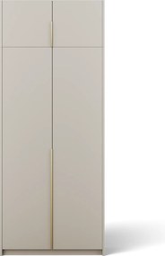 ADRK Furniture Bregma II s nástavcem Skříň s otočnými dveřmi ADRK-W-BREG-100-KG