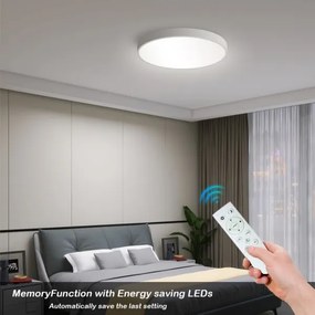 Immax NEO 07251L -LED Stmívatelné svítidlo SEMPLICI 36W/230V Wi-Fi Tuya bílá+ DO