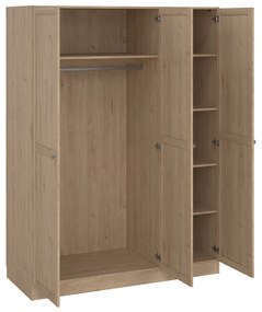 Šatní skříň s klasickými dveřmi Billund 68052 jackson hickory