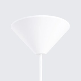 Sollux Lighting Závěsná lampa GINA bílá