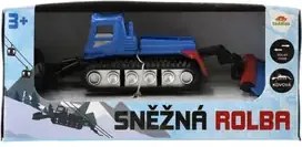 TEDDIES Sněžná rolba / Kov/plast / 12 cm / Na volný chod / od 3 let