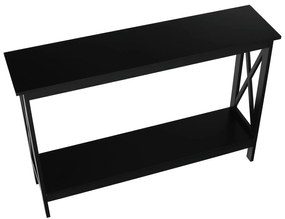 Konzolový stolek APOLOS MDF barva černá