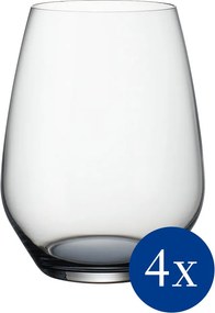 Villeroy&Boch Villeroy & Boch Colourful Life Lemon Cosy Grey sada sklenic na vodu, 4× 0,42 l