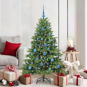Umělý vánoční stromeček s stojanem Zelená 150 cm PE a PVC 3397543