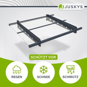 Juskys Vchodová stříška Manila Velikost: 100 × 80 cm