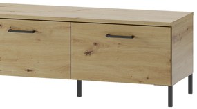 TV stolek Lucas II 25 155 cm dub Artisan/černý