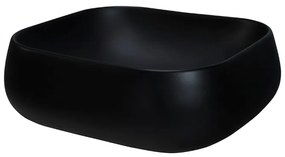 COMAD Umyvadlo na desku - UN-NIKA-MB, 45 cm, keramické, matná černá