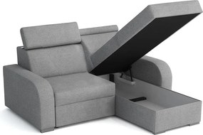 Malá sedací souprava OSLO L | 185x170 | nerozkládací se 2 úložnými prostory | VÝBĚR TKANIN