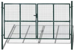 Zahradní pletivo branka plot dveře stěna mříž 300 x 175 cm 140925