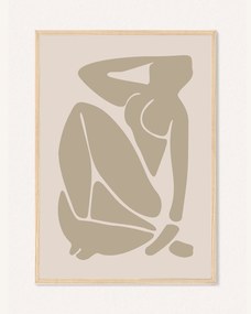 Oboustranný plakát Abstraktní Kompozice | 30 x 42 cm | DP351455