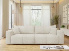 Rozkládací pohovka Larow Boucle, Potah: Coral 80