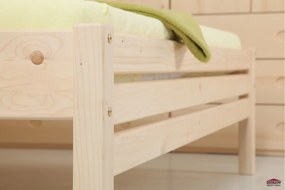 Domestav KARLA manželská postel Senior 180 cm smrk