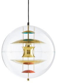 Verpan designová závěsná svítidla VP Globe With Brass Finish