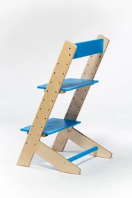 Lucas Wood Style rostoucí židle EASY LINE -  modrá