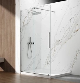 Gelco Spirit sprchové dveře do niky 120 x 200 cm posuvné chrom čiré sklo GI1012