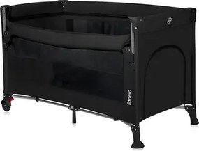 LIONELO Postýlka cestovní Ellen 3v1 Black Carbon / od 0 do 3 let / do