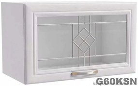 kuchyňská prosklená skříňka horní z laminátové DTD Sycylia G60KSN gala