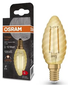 Osram | LED Žárovka VINTAGE E14/1,5W/230V 2400K - Osram | P225555