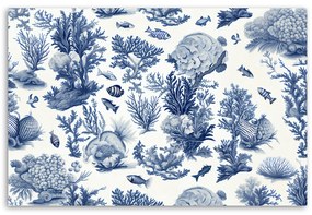 Gario Obraz na plátně Ryby a vodní rostliny Rozměry: 60 x 40 cm