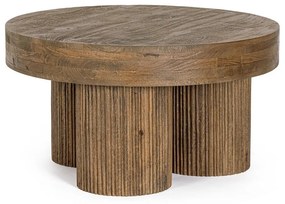 BIZZOTTO konferenční stolek DACCA hnědý ø75 cm 0747035