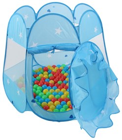 Kiduku Dětský hrací stan s míčky Blue
