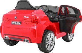 Ramiz Dětské elektrické autíčko BMW X6M - červené SUV + dálkové ovládání