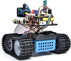 KEYESTUDIO Robotický tank Caterpillar V3.0 / Arduino STEM stavebnice /