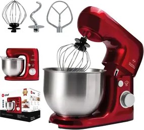 Eldom WRK1250 Chef červená / Kuchyňský robot / 800 W / 5 l nerezová mí