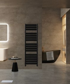 CERANO - Topné těleso Cassandra - kombinovaný - 859W - černá matná - 1600x500 mm