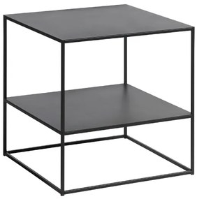 Pebble příruční stolek černý 50x50 cm