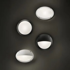Ideal Lux - Venkovní nástěnné svítidlo LUCIA 1xE27/23W/230V IP66 černá