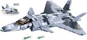 Sluban Model Bricks M38-B0931 Stíhací letoun Chengdu J-20 / LEGO - kom