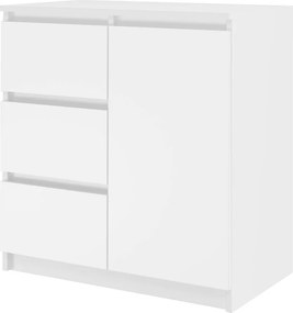 Komoda Malwa 1D3S bílá