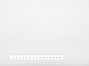 Biante Damaškový povlak na polštář s lemem Atlas Gradl DM-012 Bílý - tenké proužky 2 mm 40 x 60 cm