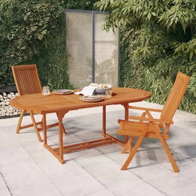 Skládací zahradní židle 2 ks masivní eukalyptové dřevo,  316069