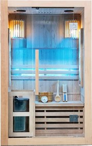 BPS-koupelny Finská sauna Relax HYD-3938 120x105, 1-2 osoby