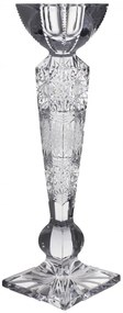 Broušený svícen, Royal Crystal, 25,5 cm