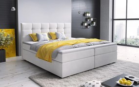 MSL Kontinentální čalouněná postel GLAM (140 x 200 cm) Barva látky: COSMIC 10